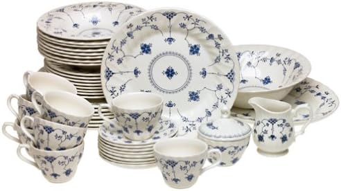 Churchill China Finlandia 45-Piece Dinnerware Set, Service for 8 ...