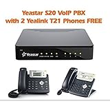 Amazon.com : YeaStar S20 S20-000 VoIP SIP IP PBX 20 Ext IVR VM Skype 0 FXS 0 FXO 0 GSM : Office ...