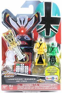 Amazon.com: Power Rangers Key Pack Samurai Set C Green Yellow Gold ...