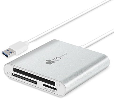 EC Technology SD Card Reader Aluminum Superspeed USB 3.0 Multi-In-1 ...