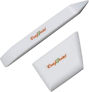 Amazon.com : CrafTreat Teflon Bone Folder and Scoring Tool Set - Large ...