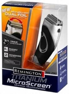 Amazon.com: Remington MS280 Titanium Microscreen Shaver: Health ...