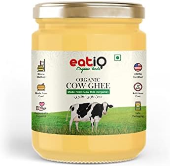 Eatiq Organic Foods Cow Ghee - 250ML price in UAE | Amazon UAE ...
