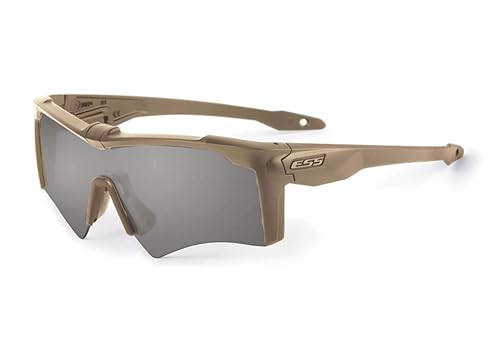 ESS Sunglasses Crossbow AF ONE Desert Tan with Smoke Gray Lens ...