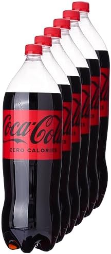 Coca Cola Zero Carbonated Soft Drink, Plastic Bottles, 6 x 2.20 Ltr ...