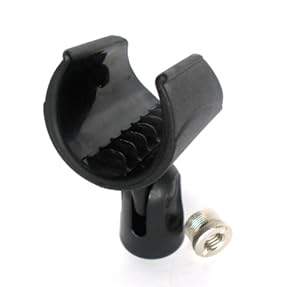 NEW LARGE WIRELESS MICROPHONE CLIP RADIO MIKE HOLDER: Amazon.co.uk ...