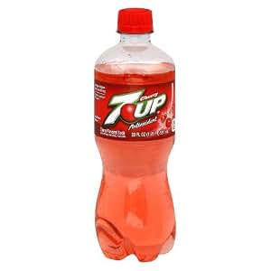 Amazon.com : 7-Up Cherry Soda, 20 oz (24 Bottles) : Soda Soft Drinks ...