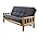 Amazon.com: Chalet Complete Futon - Frame and Mattress Set - Log Like ...