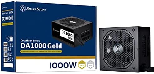 SilverStone Technology Cybenetics Gold 230V Semi-Modular (DA1000 GOLD ...