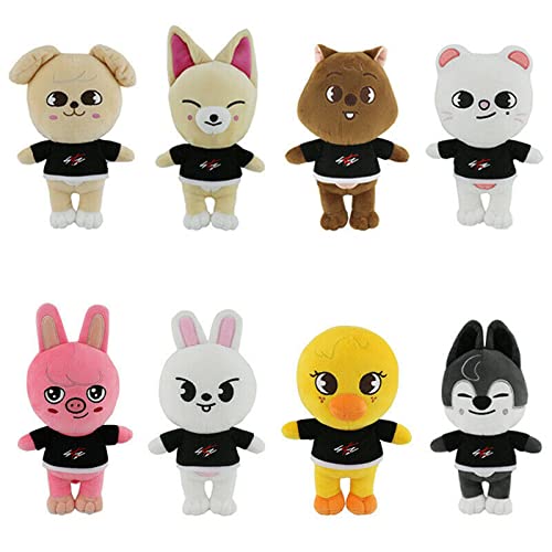 20cm Skzoo Kpop Stray Kids Plush Toy Doll Cartoon Stuff Felix Chan ...