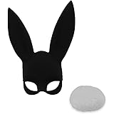 Amazon.com: Bunny Mask Black: Clothing