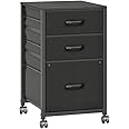 Amazon.com: Raybee 3 Drawer File Cabinet Printer Stand Filing Cabinet ...
