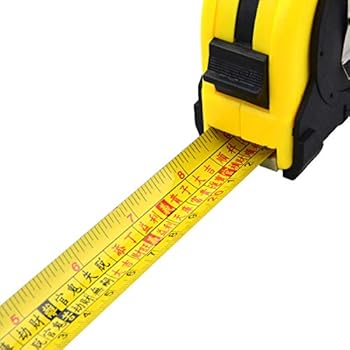 Luban Ruler feng shui Tape Measure 25Ft (7.5m) Metric and Inches and ...