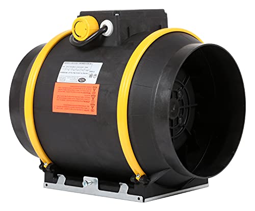 Can-Fan Max-Fan Pro Series Inline Mixed Flow Fan With 3-Speeds & EZ ...