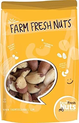 Freshly Roasted Brazil Nuts with Sea Salt (1 Lb.) - Super Crunchy ...