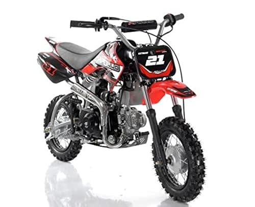 HHH Apollo AGB-21C 70CC RFZ Dirt Bike Pitbike Gas Power Upgraded DB21 ...