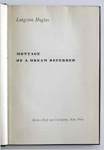 Montage of a dream deferred: Langston Hughes: Amazon.com: Books