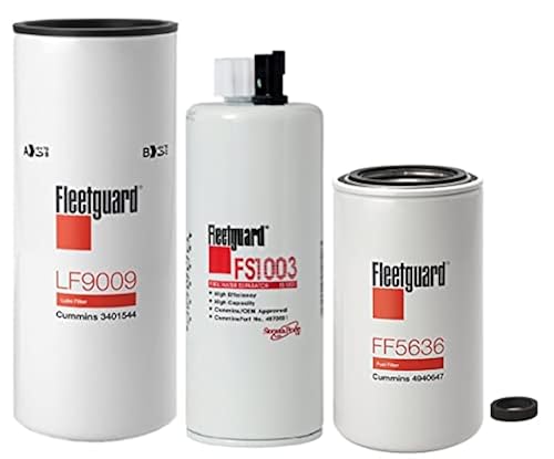 Genuine Fleetguard - Cummins Filtration LF9009 - FS1003 - FF5636 ...