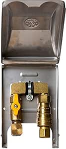 Amazon.com : Burnaby Manufacturing BBQ-SS-50 Gas Outlet Box with 1/2 ...