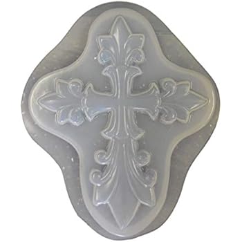 Amazon.com: Huge Decorative Cross Concrete or Plaster Mold 7000: Home ...