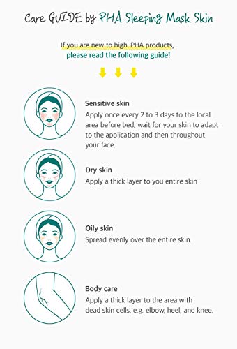 ISNTREE Clear Skin PHA Hydrating Exfoliating Sleeping Mask 3.38 fl. oz ...