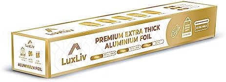 LuxLiv ® 45cm Extra Wide 40m Premium Heavy Duty 20 Micron Thick Kitchen ...