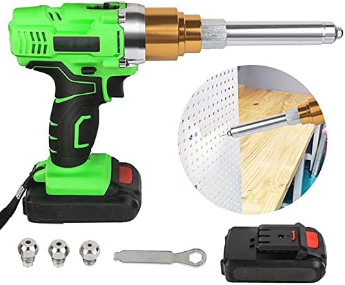 26V Cordless Electric Rivet Gun, 2.4Mm-5.0Mm Portable Rechargeable ...