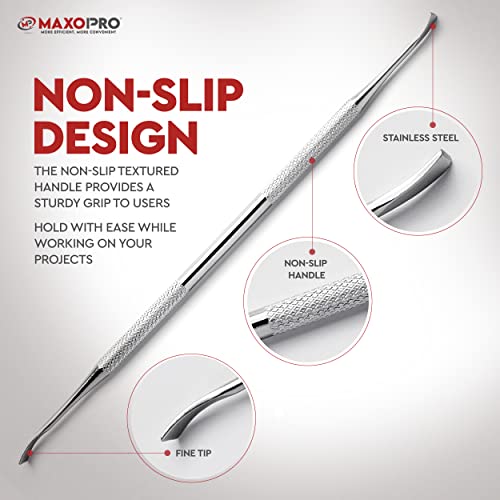 Premium Wax Carving Tools Set – 12 Pcs Stainless Steel Clay & Wax Sculpting Tools – Double Ended ...