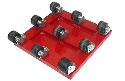 Industrial Moving Dolly - 5,000 Capacity - 16”x16” Flush Flat Top ...