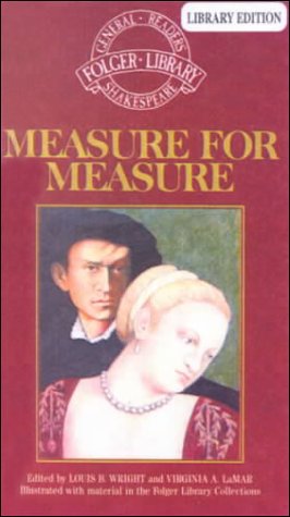 Amazon.com: Measure for Measure (Folger Ed.) (New Folger Library ...
