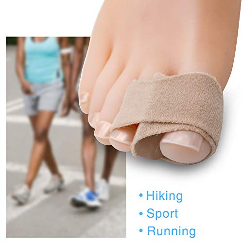 Toe Spacer Separators Tapes- Gel Bunion Corrector, Hammer Toe Wraps for ...