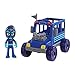 Amazon.com: PJ Masks Vehicle & Figure - Night Ninja Bus, Blue: Toys & Games