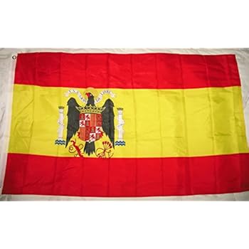 Amazon.com : Spain (Franco) - 3' x 5' Polyester Foreign Historical Flag ...