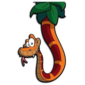 Hanging Snake 3D Cartoon Wall Art Orientation: Left Facing: Amazon.co ...