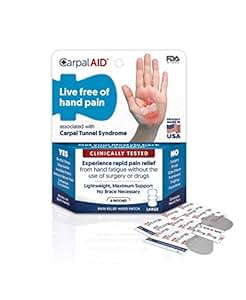 Amazon.com: Carpal AID, Functional Support for Carpal Tunnel Syndrome ...