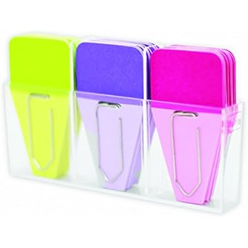 Amazon.com : Pendaflex Pilesmart Label Clips with Write On Tabs ...