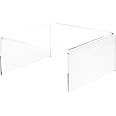 Plymor Clear Acrylic Short Square Display Riser, 6" H x 12" W x 12" D ...