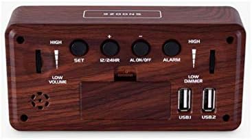 Acctim Argo USB Smart Connector Alarm Clock | Two USB Ports for Device ...