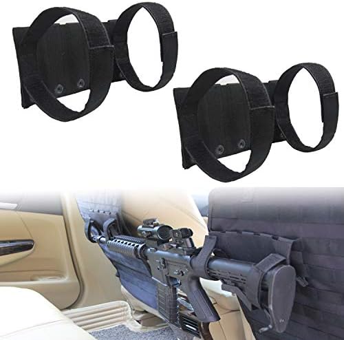 SHEKUSU Tacticle Molle Truck Gun Rack,Storage for Rifle Holder for ...