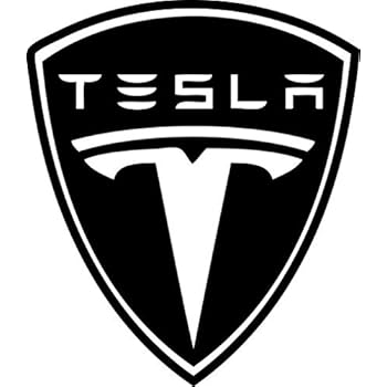 Amazon.com: SBD Decals 2 Tesla Badge Emblem Red: Automotive
