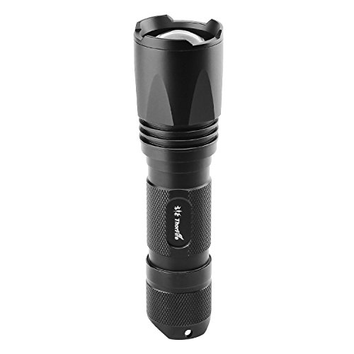 ThorFire TA13 LED Flashlight Cree XM-L2 LED Torch Light with Zoomable ...
