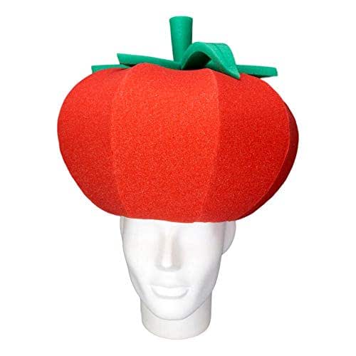 Amazon.com: Foam Party Hats Tomato Hat - Tomato Party Hat - Vegan Gift ...