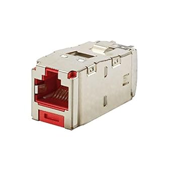 Panduit CJS688TGRDY CAT6 Shielded Mini-com Jack Module: Amazon.com ...