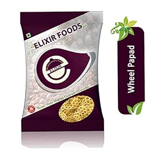 Elixir Wheel Chips/Pappad-200G : Amazon.in: Grocery & Gourmet Foods