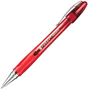 Amazon.com : FORAY Super Comfort Grip Ballpoint Pens With Caps, Medium ...