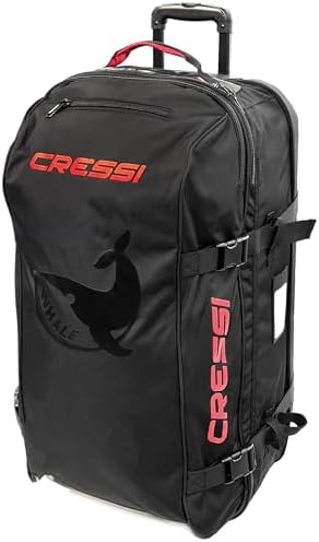 سعر Cressi Whale Scuba Bag - Trolley Backpack Semi-Rigid Structure with ...