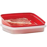 Amazon.com: Tupperware Large Season Serve Container - Paprika Bottom ...