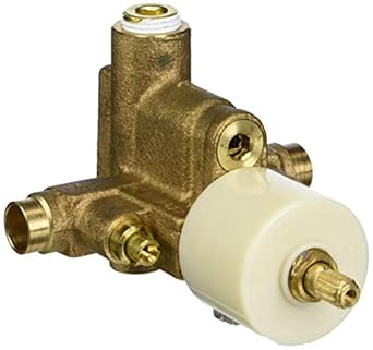 Zurn TPK7120-SS Temp-Gard 3-Port Shower Valve with Volume Control and ...