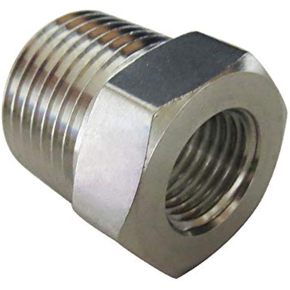 Stainless Steel Bushing 3 4 NPT Male X 1 2 Female SS304 Forged Pipe stainless-steel-bushing-3-4-npt-male-x-1-2-female-ss304-forged-pipe