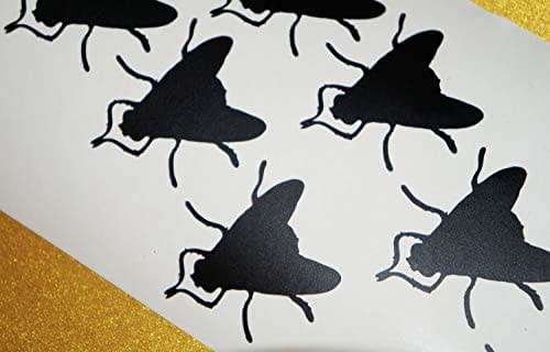 Amazon.com: 30 Fly Stickers, Insect Window Decal, Fly Decal, Insect ...